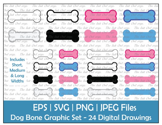 Pink Dog Bone Clip Art