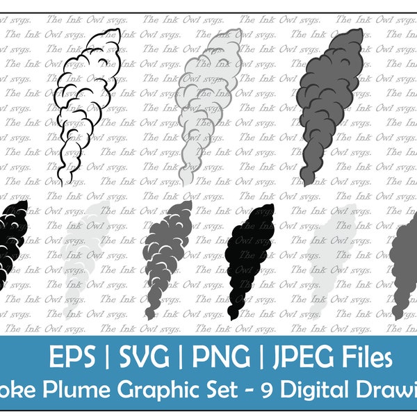 Smoke Svg - Etsy