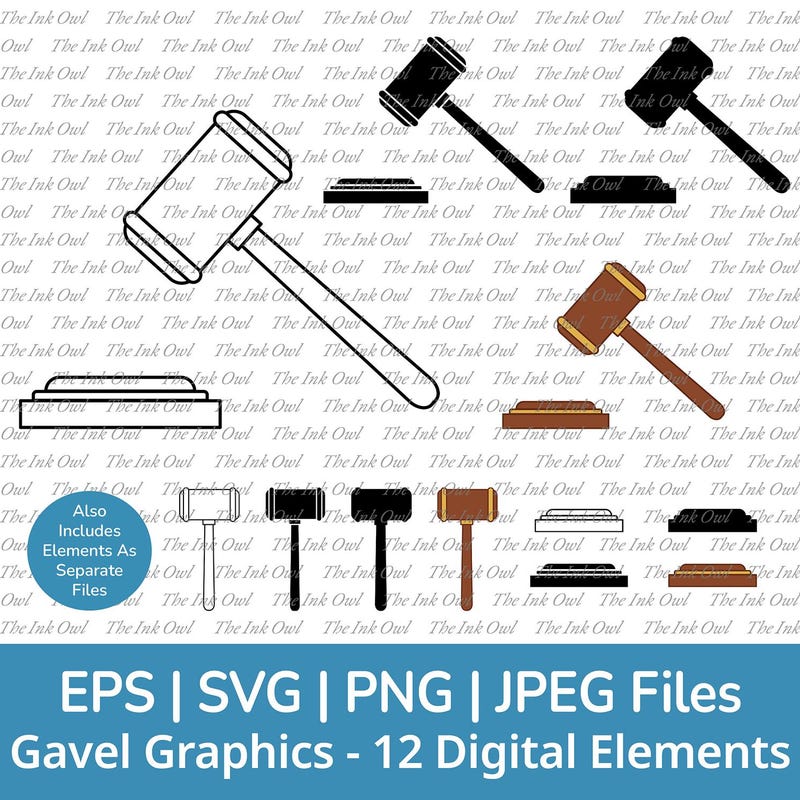 Logos of a Gavel - Etsy