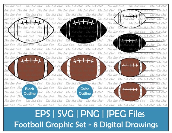 Football Outline Vector