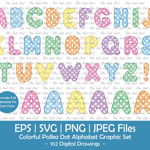 Polka Dot Invitation - Etsy