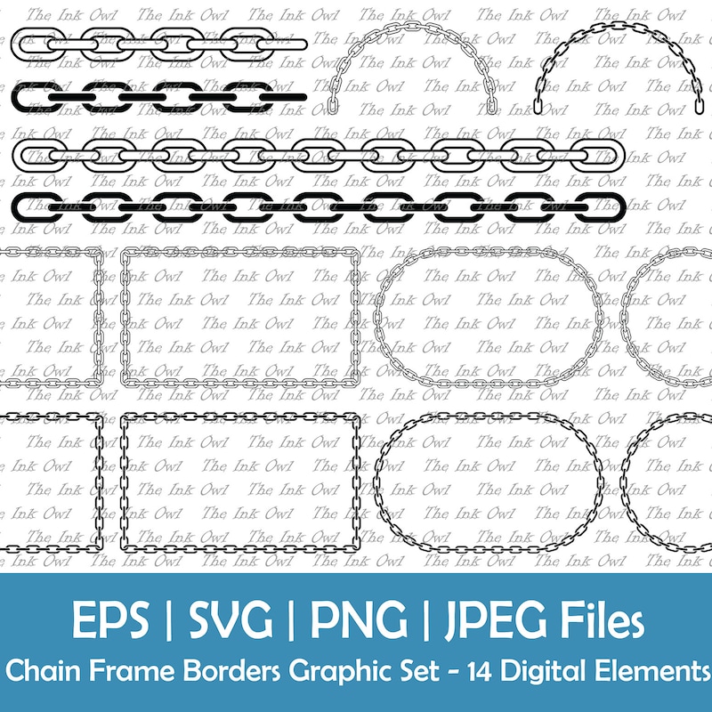 Oval Frame Vector Clipart - Etsy