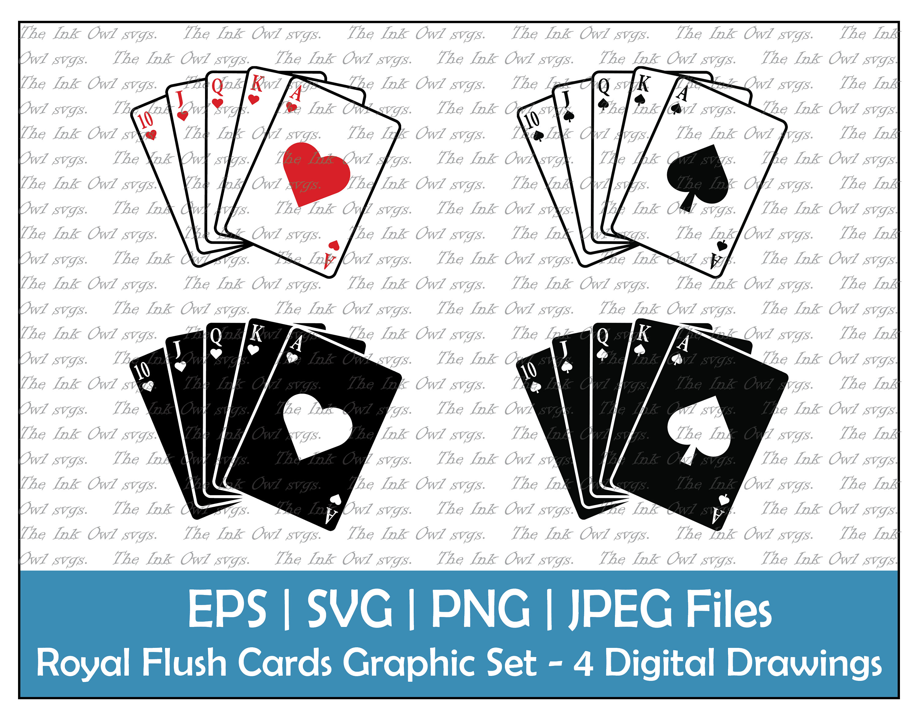 Royal Flush Clipart