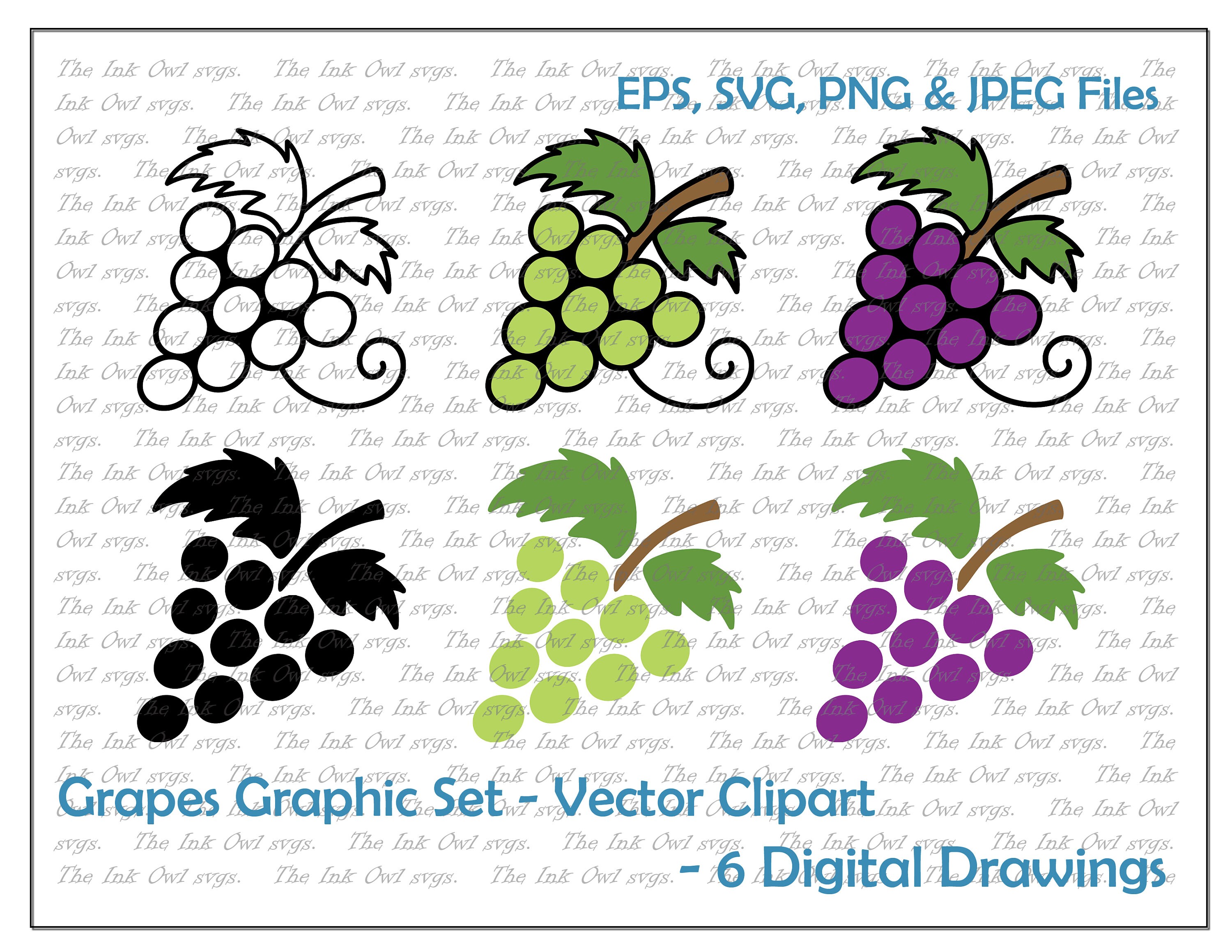 Clipart Grapes