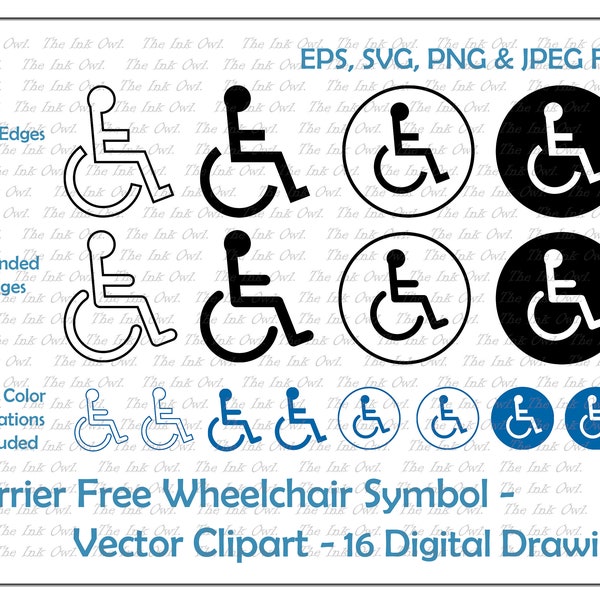 Wheelchair Symbol Svg - Etsy