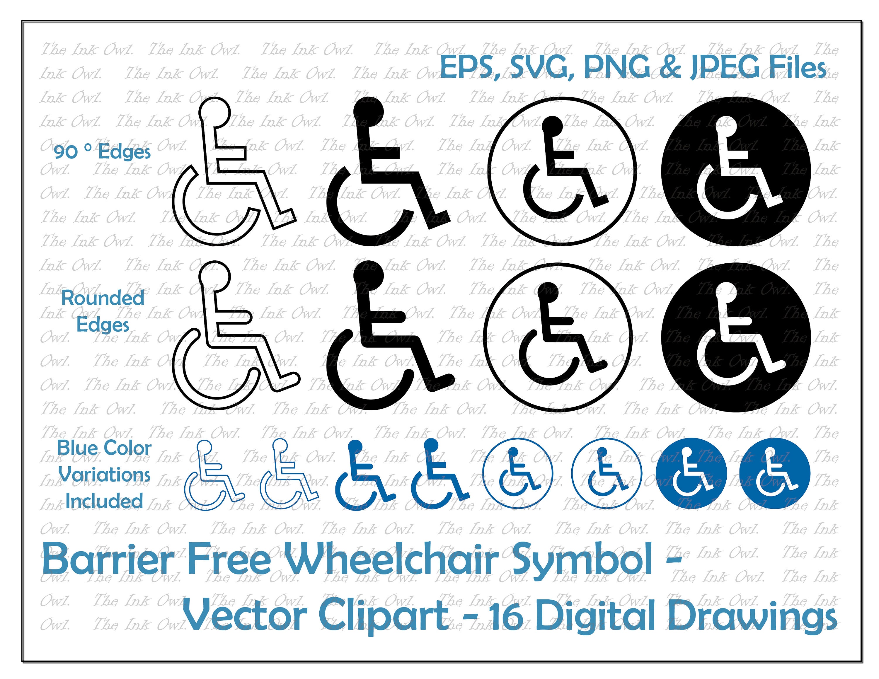 Handicap Symbol Vector