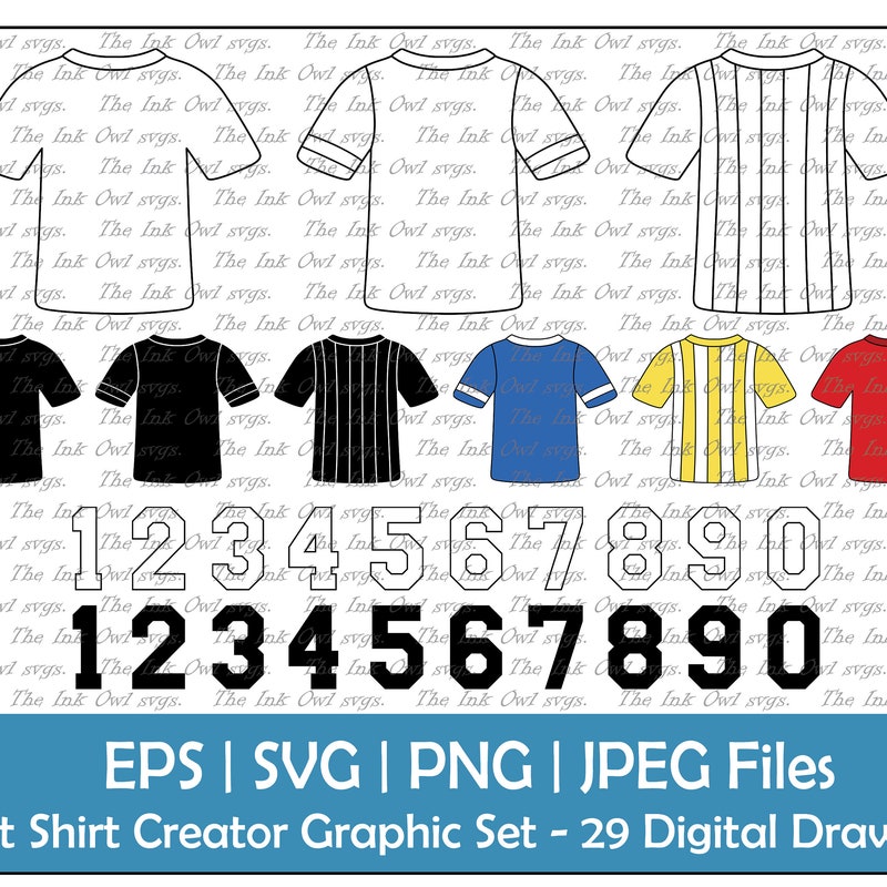 Blank Football Shirts - Etsy UK