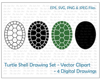 Ninja Turtle Shell Vector