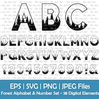 Wood Alphabet PNG, Rustic Font, Wood Letters PNG, Wood Font, Boho ...