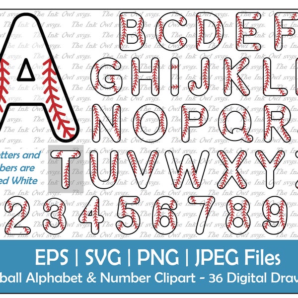 Abc Numbers Svg - Etsy