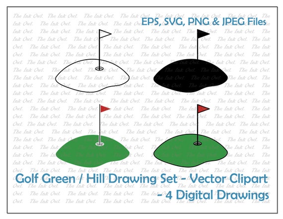 Golf Putting Green Clip Art