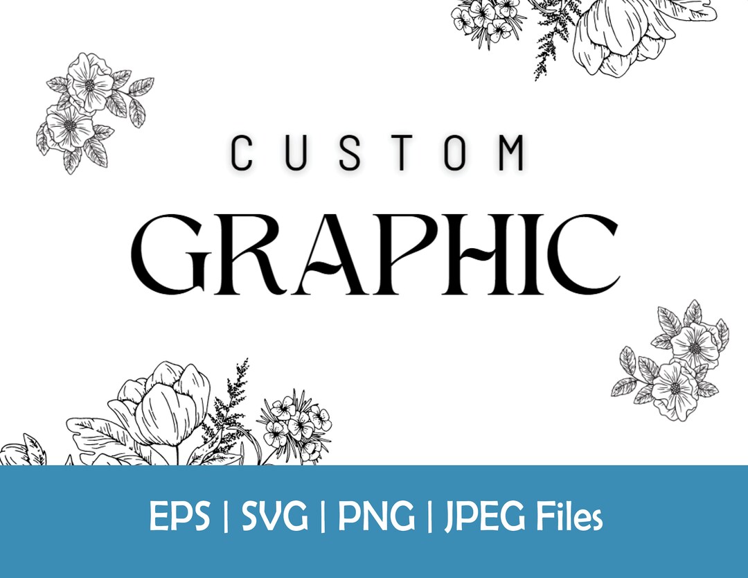 Custom Graphic Design Clipart / Commission / Commercial Use / SVG, Jpg ...