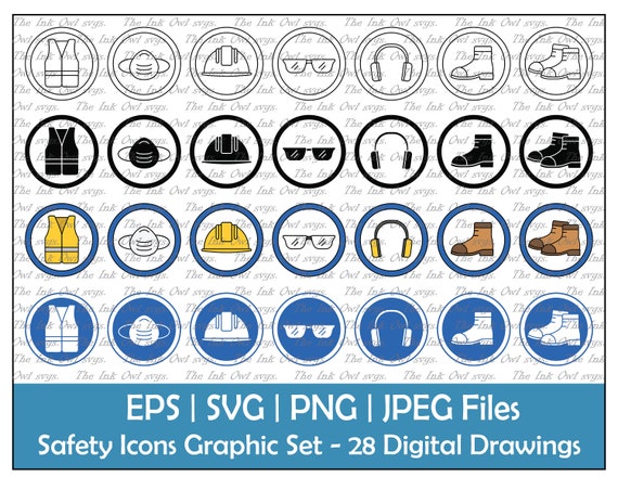 Construction Safety Icons