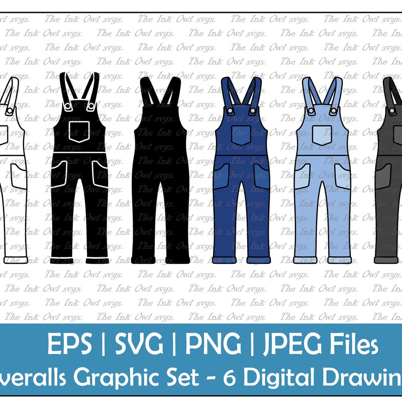 Overall Clips - Etsy