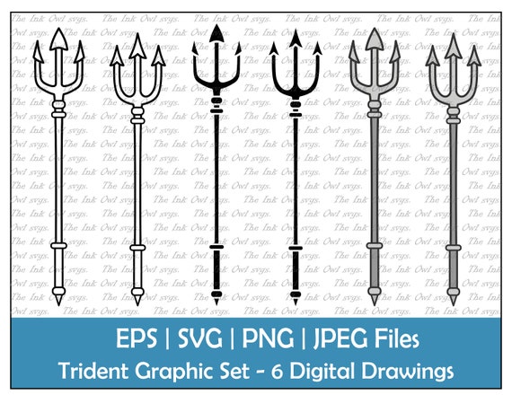 Trident Weapon Drawing