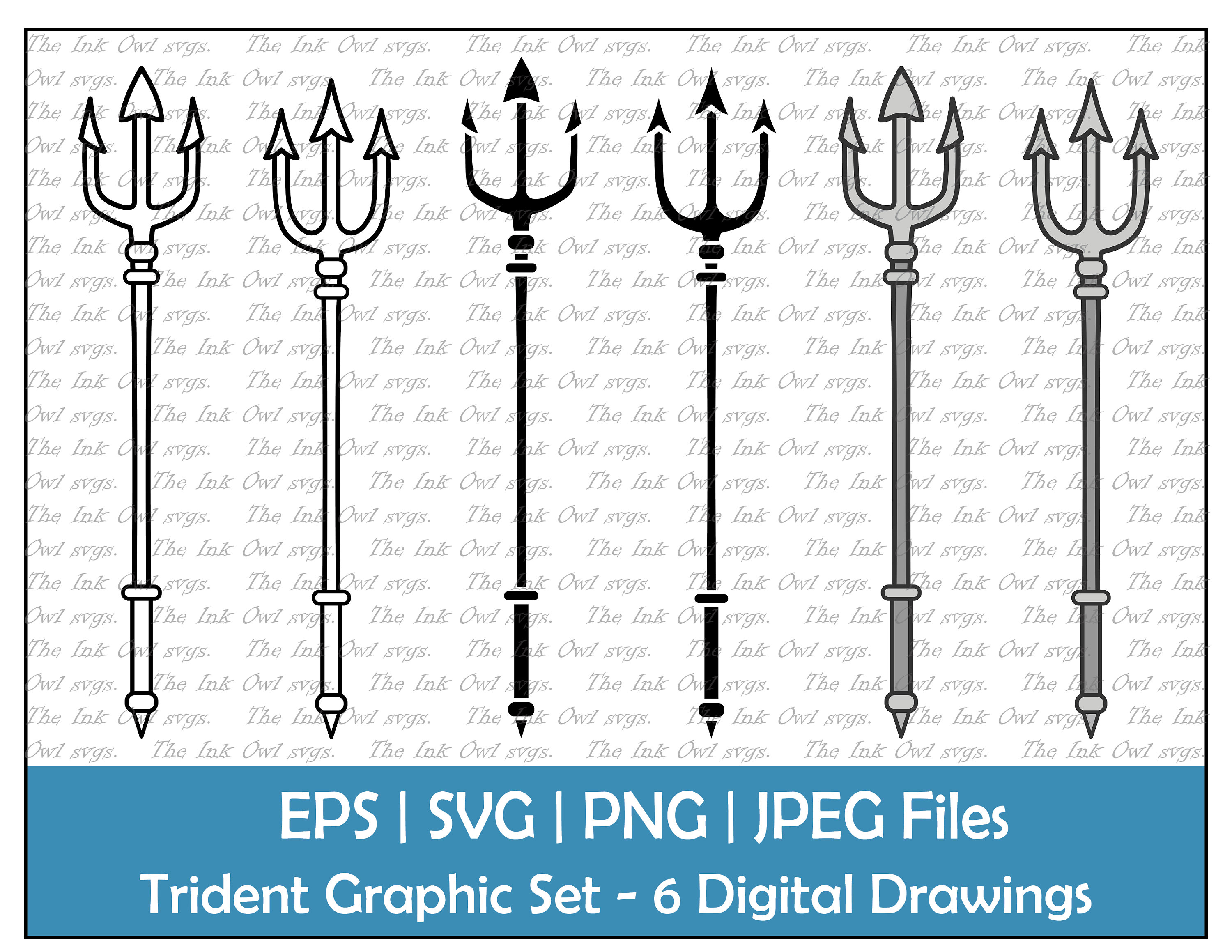 Trident Weapon Clipart