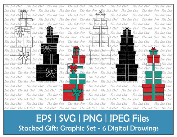 Stack great of Presents Vector