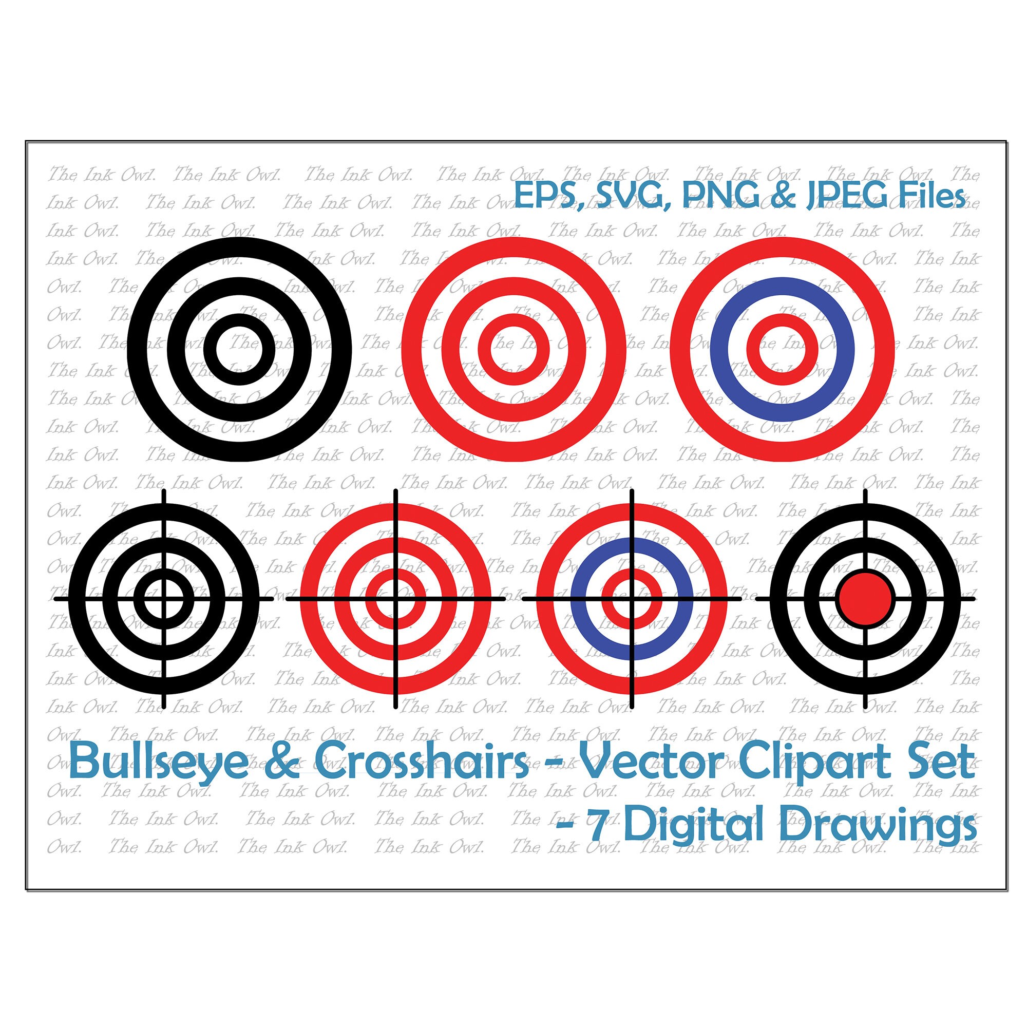 Target Crosshairs Clip Art