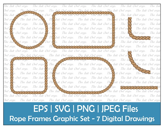 Rectangle Rope Border Png