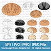 Bread SVG, Bread Basket Svg, Loaf of Bread Clipart, Bread Cricut ...