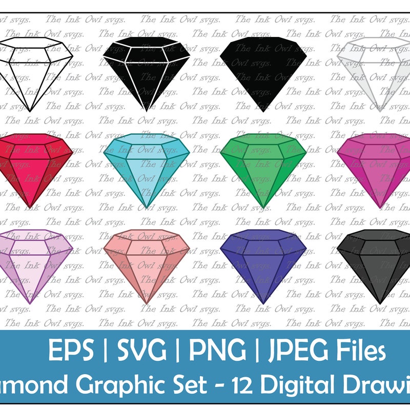 Diamond Stamp - Etsy