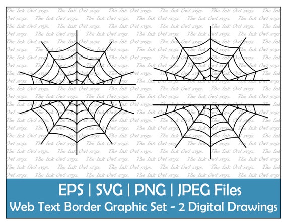 Spider Web Outline Template