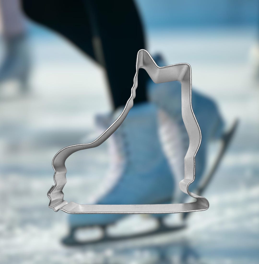 ICE SKATE METAL Cookie Cutter About 3 Inches Wide - Etsy