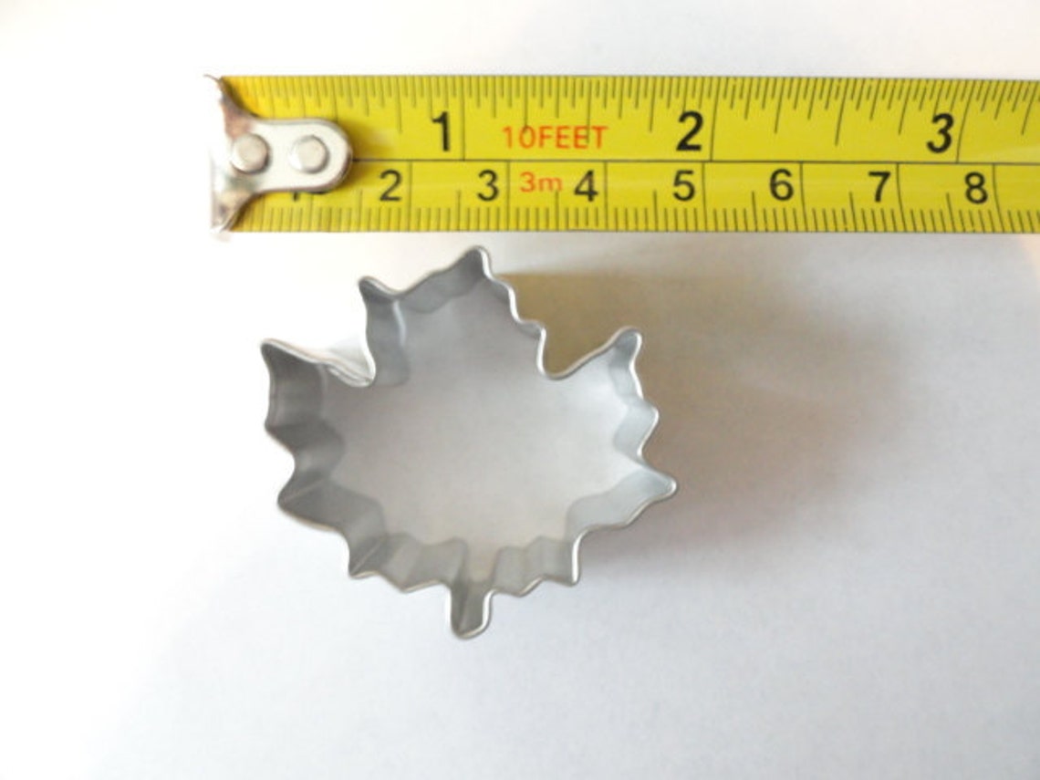 MINI LEAF Cookie Cutters Set/2. 2 Inches - Etsy