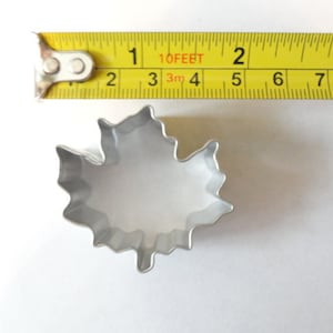 MINI LEAF Cookie Cutters Set/2. 2 Inches - Etsy