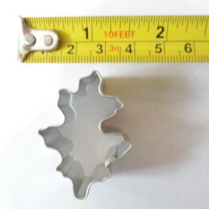 MINI LEAF Cookie Cutters Set/2. 2 Inches - Etsy
