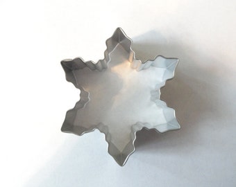 LARGE SNOWFLAKE Metal Cookie Cutter About 5 Inches 1053 - Etsy