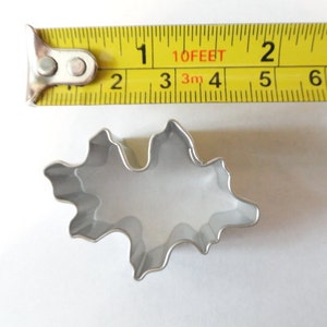 MINI LEAF Cookie Cutters Set/2. 2 Inches - Etsy