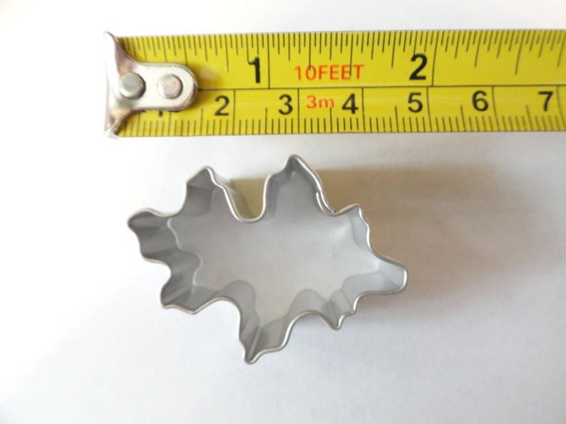 MINI LEAF Cookie Cutters Set/2. 2 Inches - Etsy