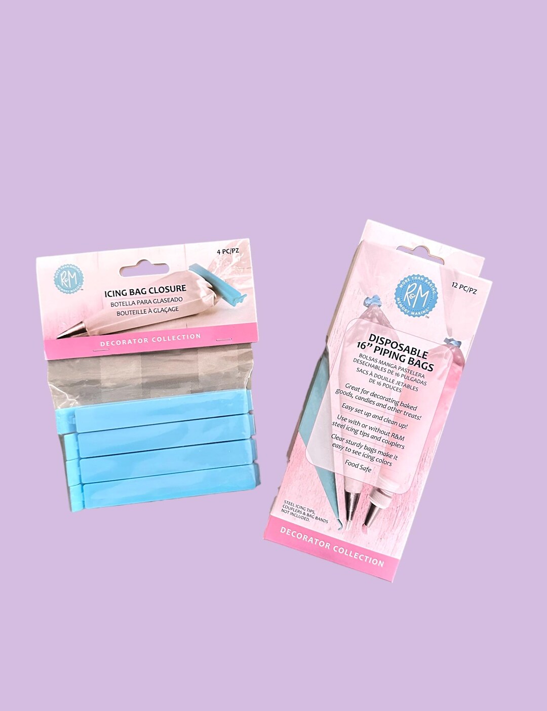 Disposable Pastry Piping Bags or Icing Bag Closures, Clips - Etsy