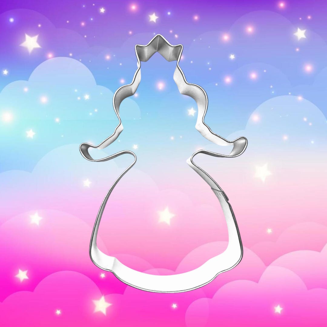 PRINCESS or QUEEN Metal Cookie Cutter 4.5 Inches Tall - Etsy