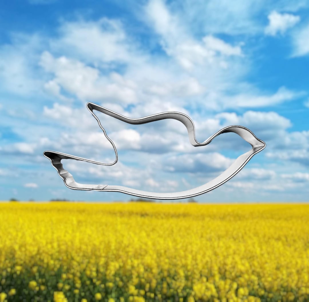 DOVE FLYING BIRD Metal Cookie Cutter About 5 Inches - Etsy
