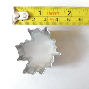 MINI LEAF Cookie Cutters Set/2. 2 Inches - Etsy
