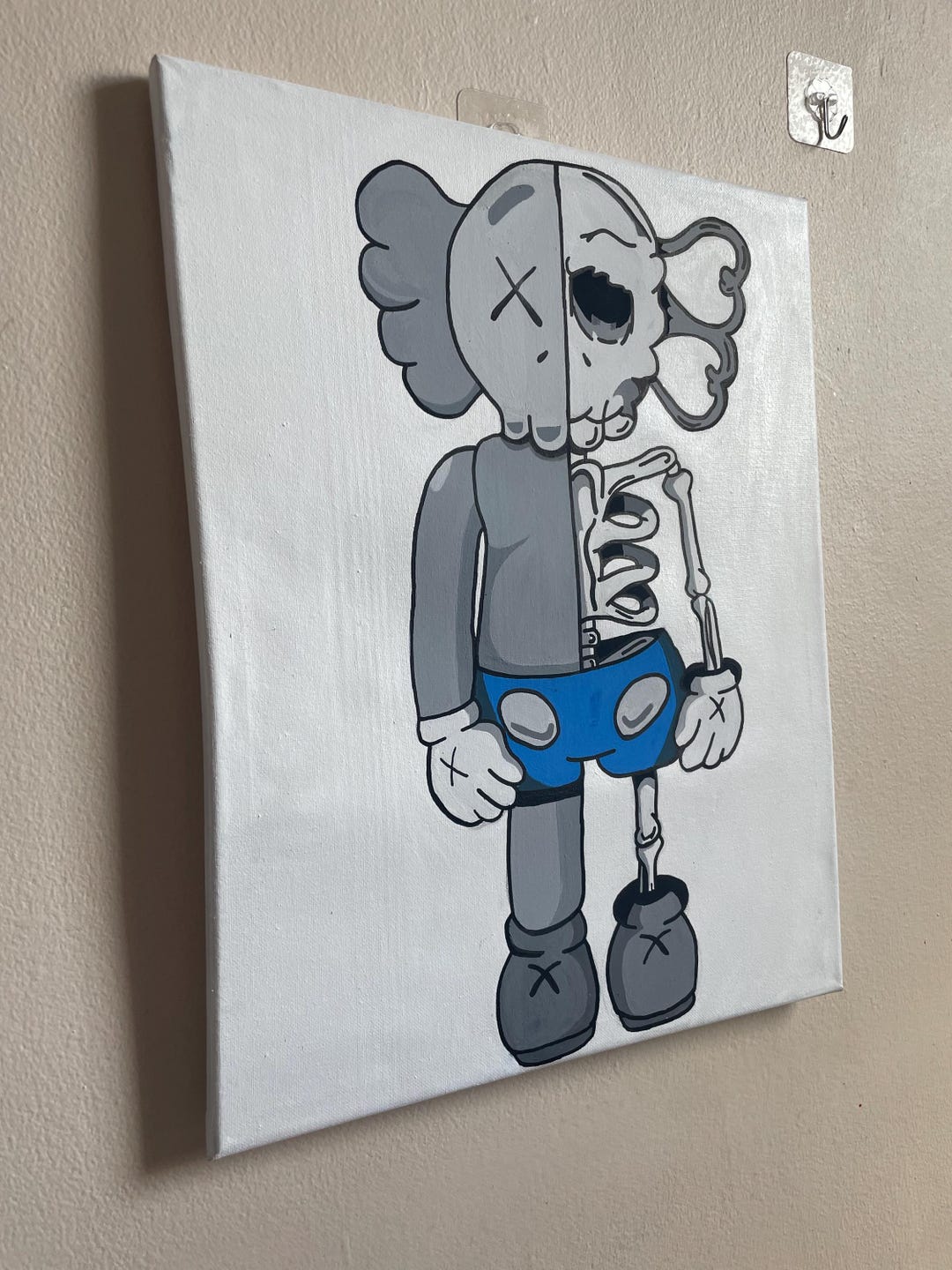 Art, Animation, Kaws, Wall Decor, Room Decor, - Etsy