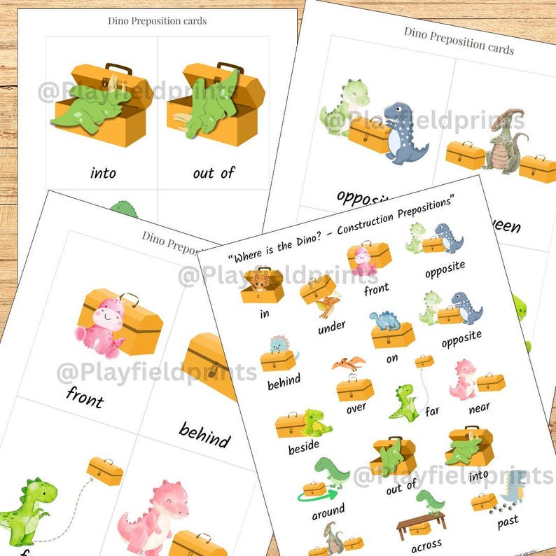 Dinosaur Construction Activity Pack: Preschool Games & Worksheets (PDF ...