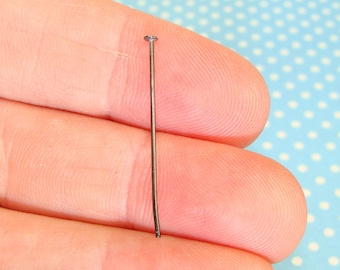 Black head pins | Etsy