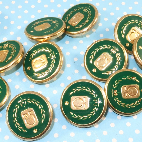 Gold Blazer Buttons - Etsy