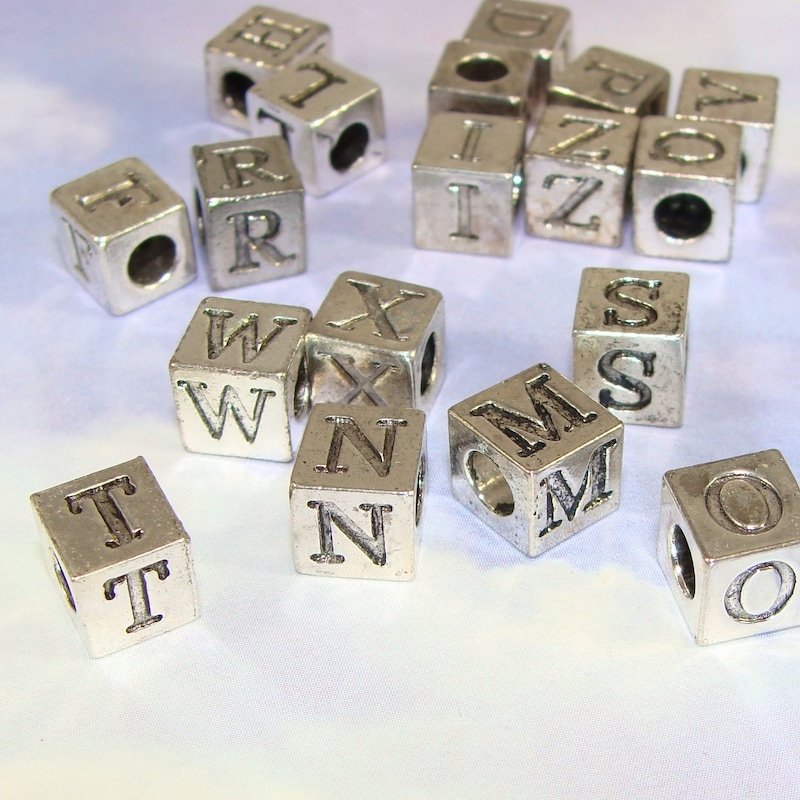 Letter Beads - Etsy