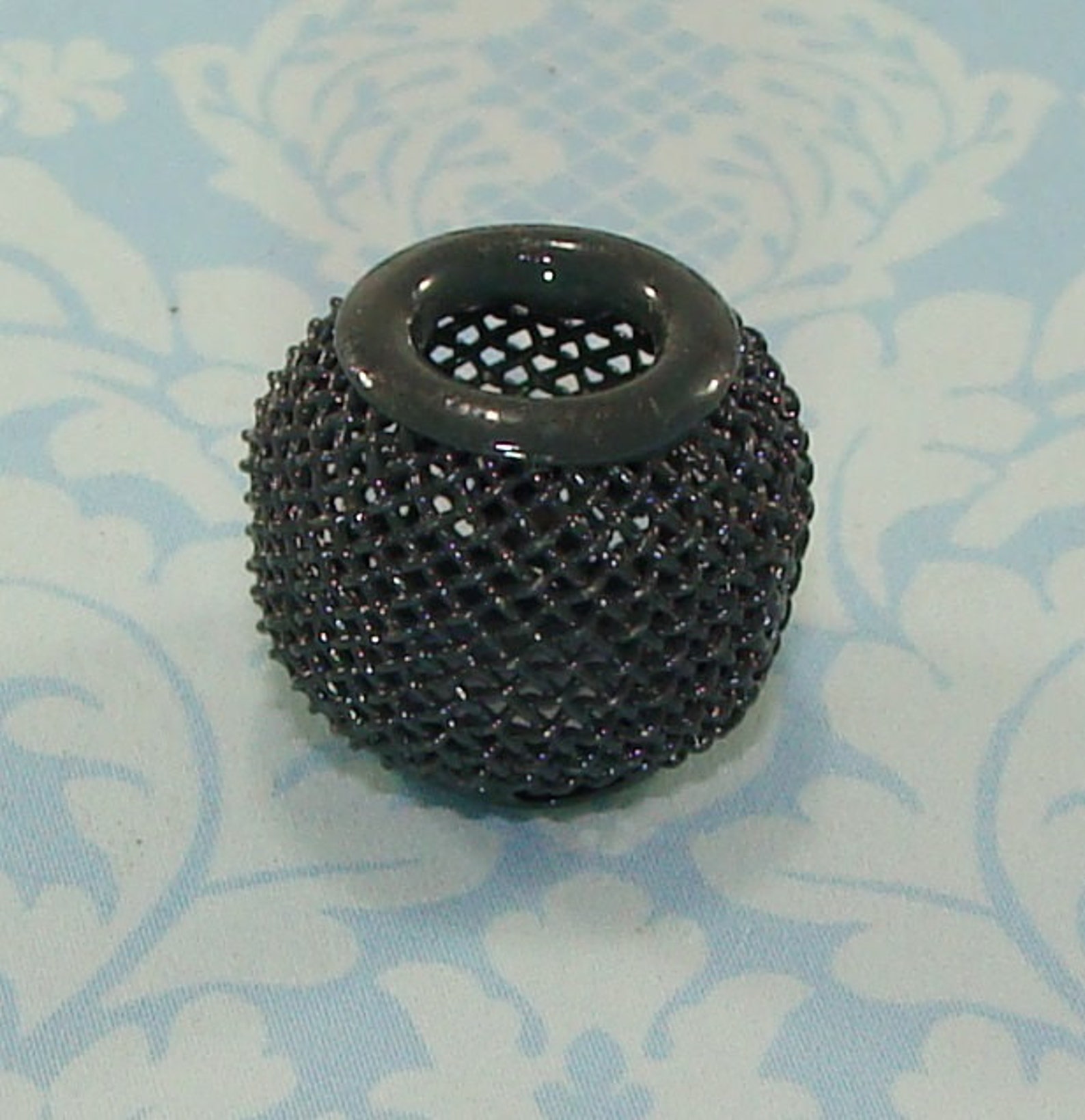 12 Grey Mesh Beads Gunmetal 12mm Beads 42731DARK Dark Gray - Etsy