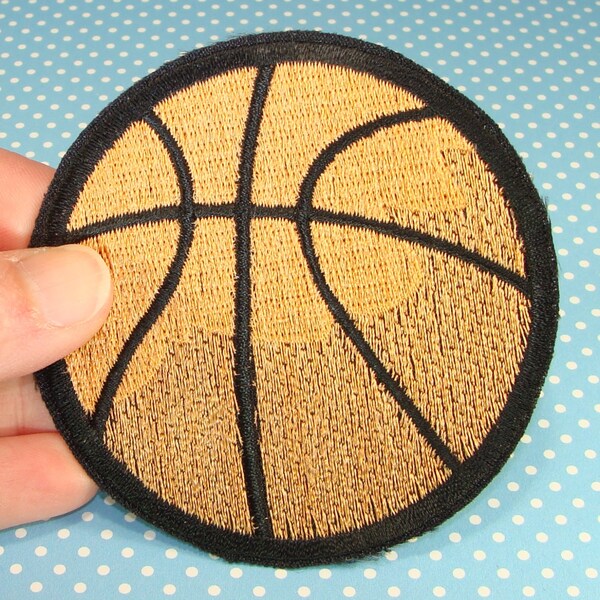 Basketball Patch - Etsy