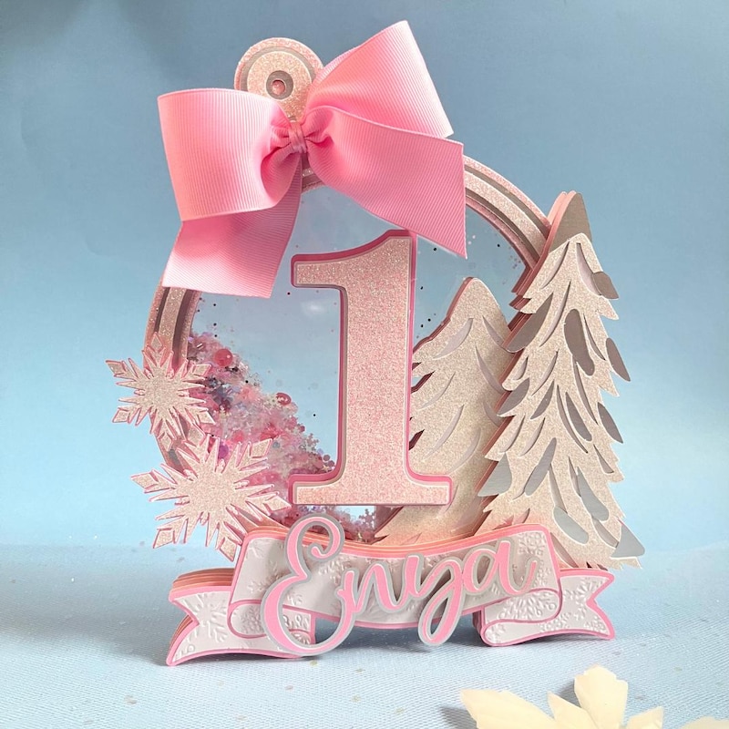 Winter Cake Topper - Etsy