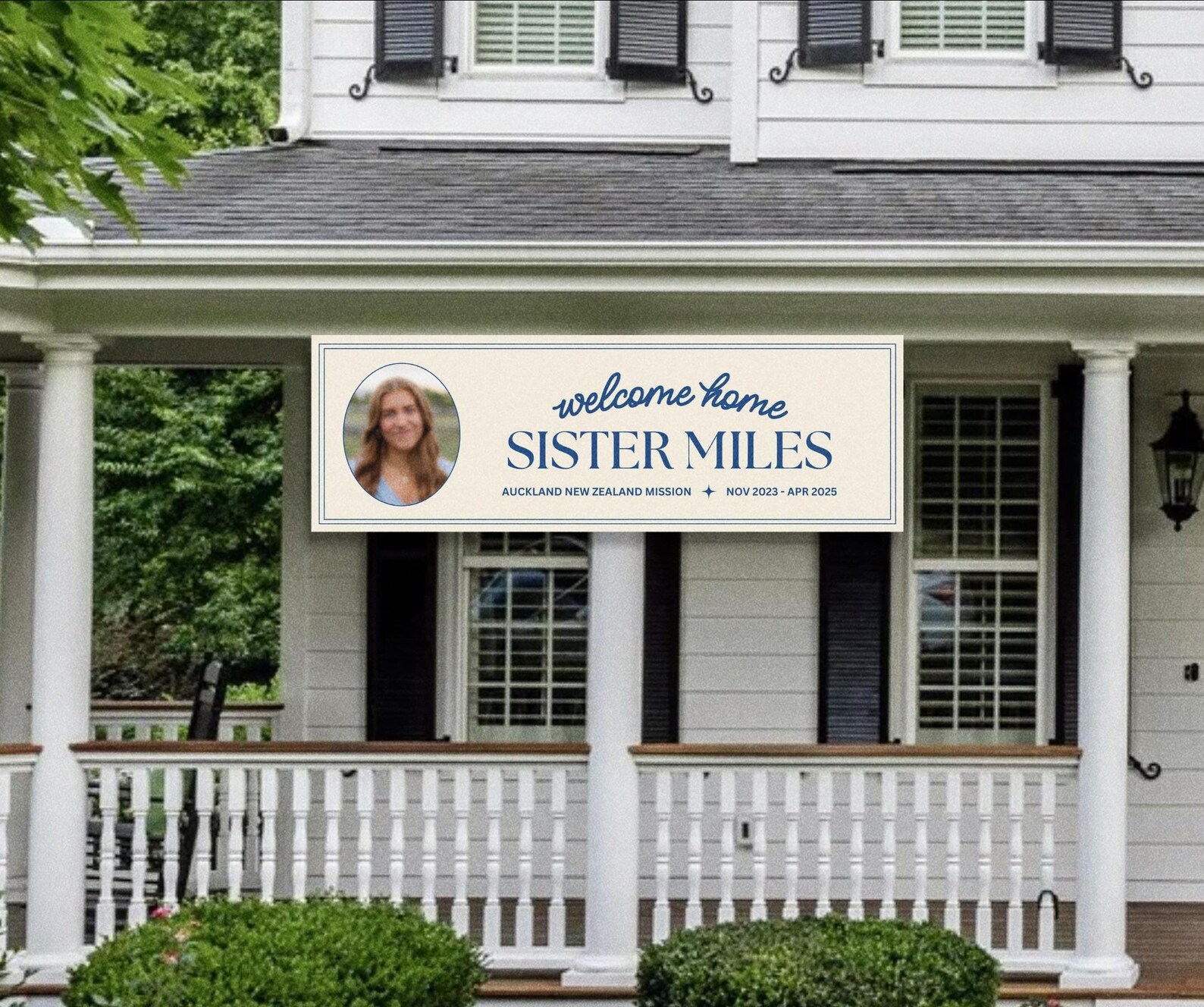 Custom LDS Missionary Homecoming Banner | 6x2 or 8x3 Digital Download ...