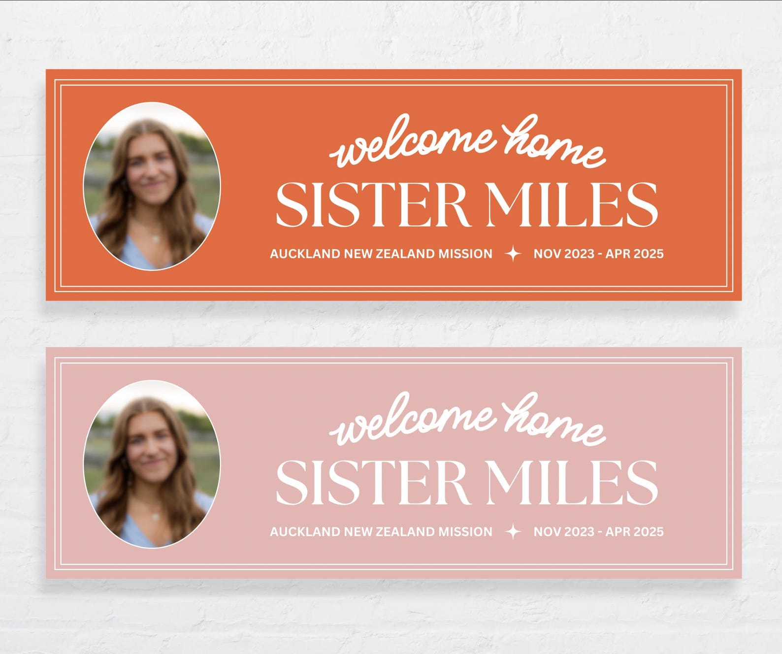 Custom LDS Missionary Homecoming Banner | 6x2 or 8x3 Digital Download ...
