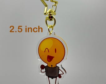 Lightbulb Badge - Inanimate Insanity - Object Show - Etsy