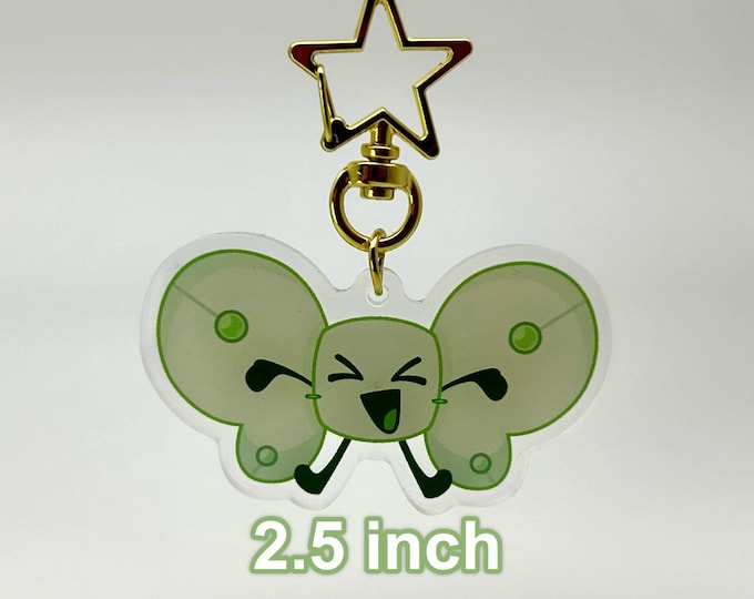 Ghost Bow and Apple Inanimate Insanity - Acrylic Connected Keychain ...