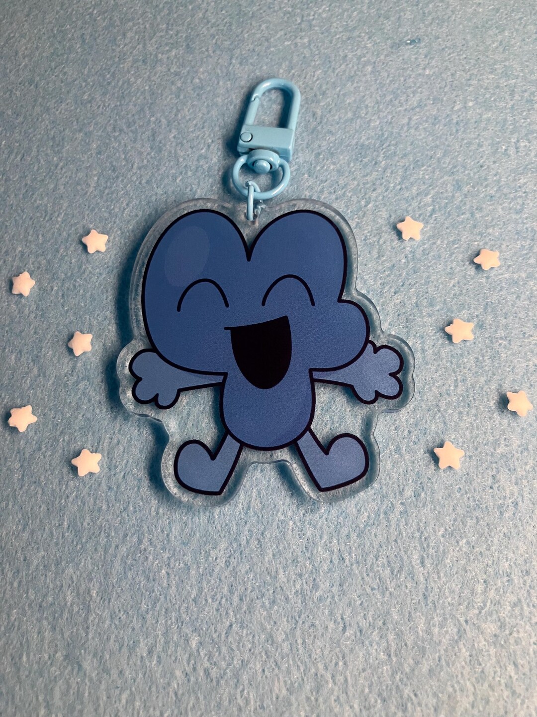 Four Double-sided Keychain - BFDI - Object Show - Etsy